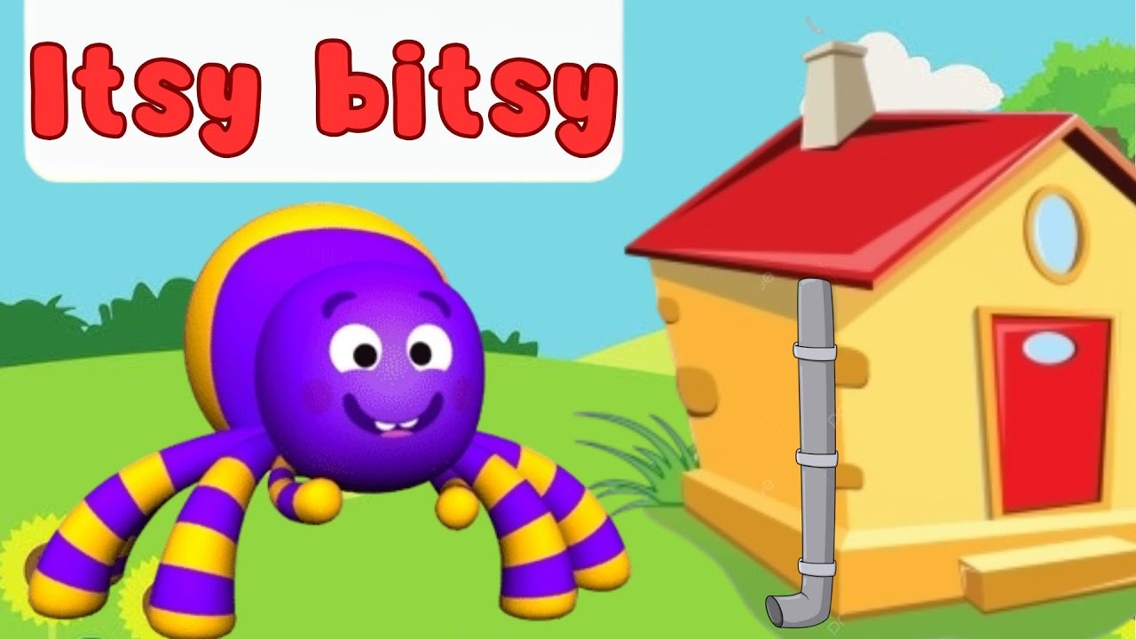 Itsy Bitsy Spider - Newborn Baby Nursery Rhymes | Animal & Kids Song ...