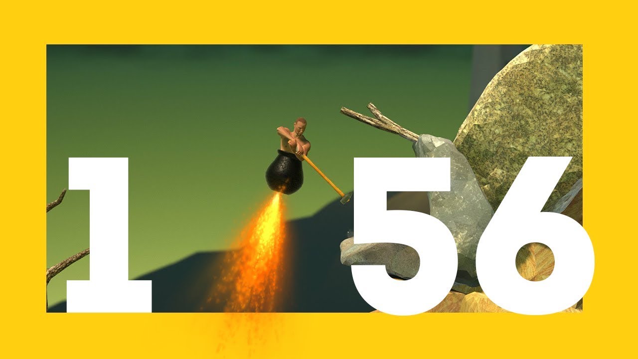 Getting Over It Speedrun (World Record) - YouTube