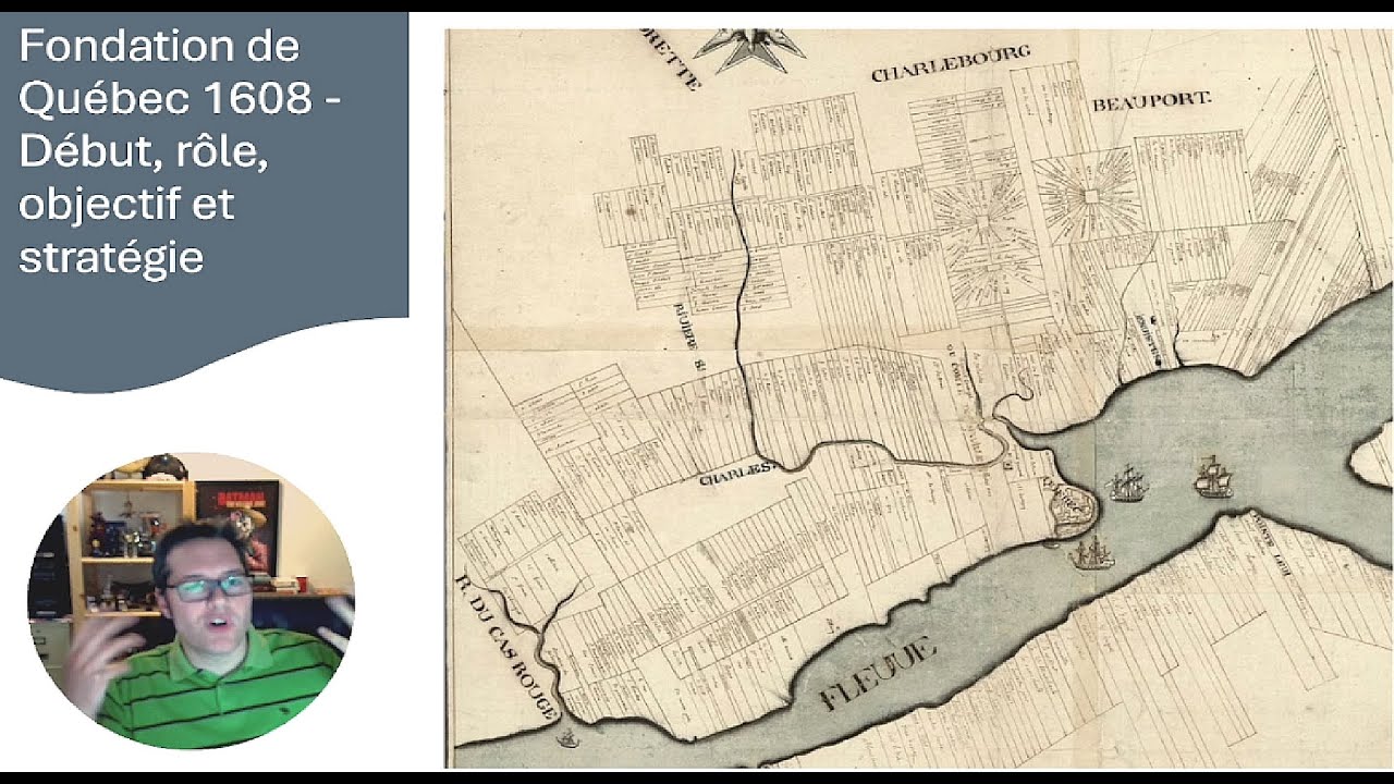 Fondation de Québec 1608 – Début, rôle, objectif et stratégie # 40 ...