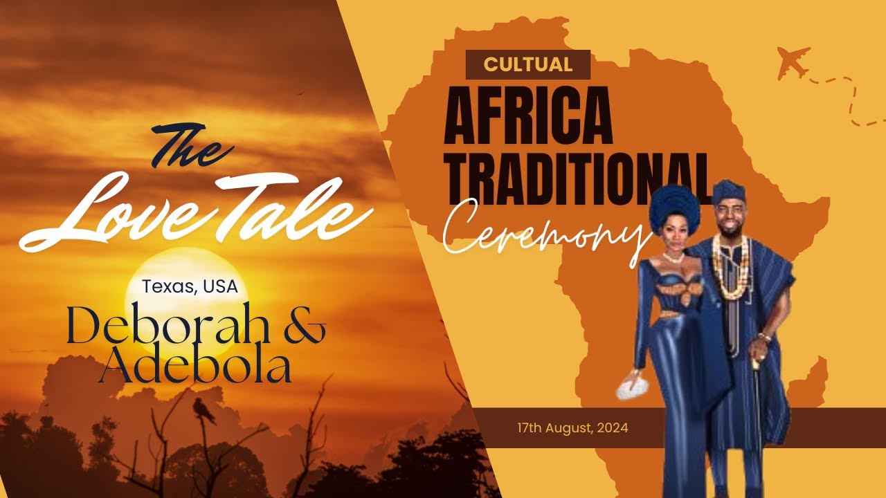 The Traditional marriage Ceremony Between Deborah & Adebola Held In Texas USA - YouTube