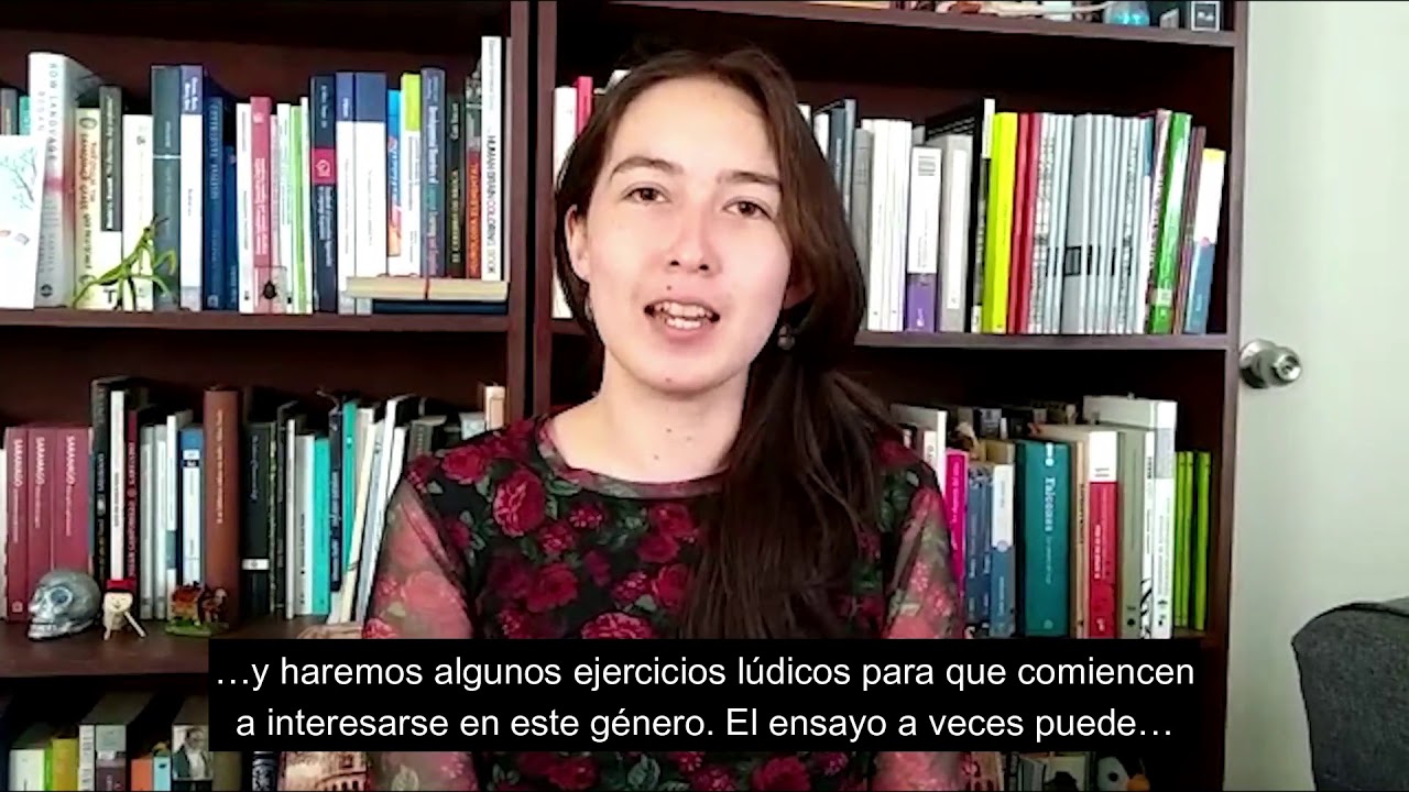 Taller inicial de ensayo / Laura Sofía Rivero - YouTube