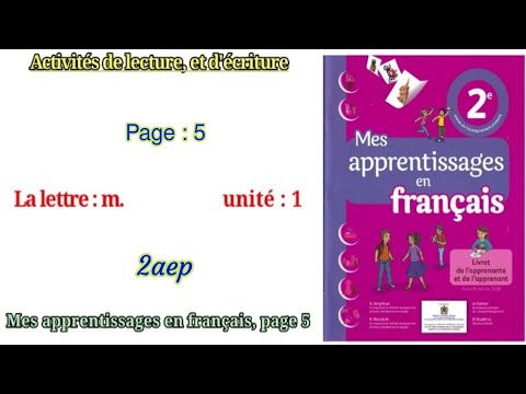 lecture / écriture : La lettre ( m ) / semaine 2 / page 5 / mes ...