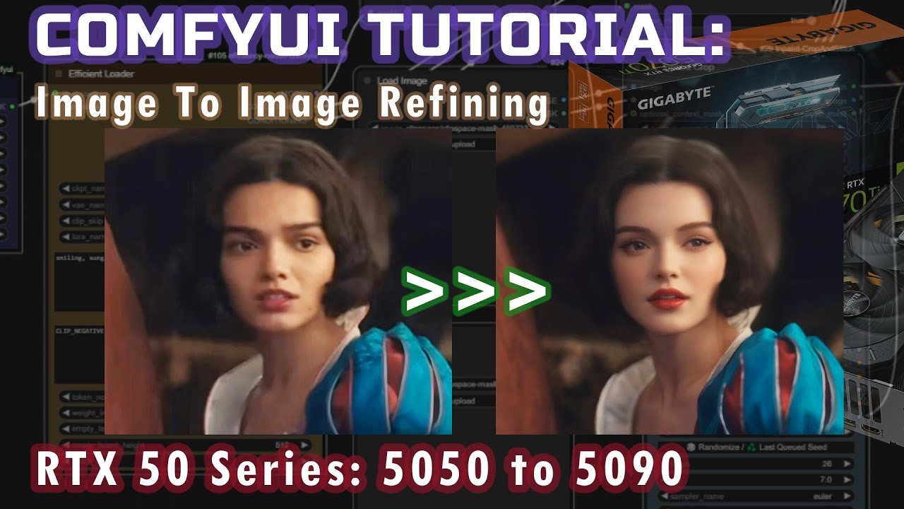 RTX 50 Series Image to image (img2img) Tutorial ComfyUI - Beginner's ...