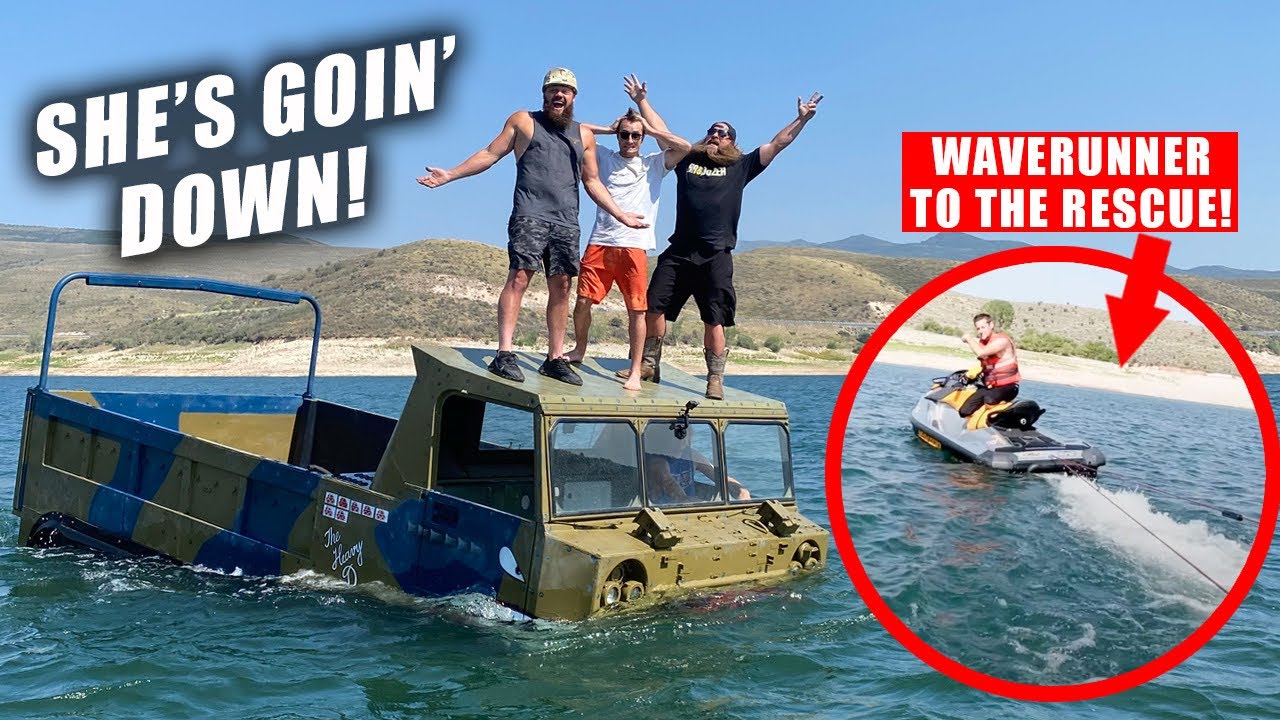 Testing Our New Recovery Vehicle Went Terribly Wrong 😑 (WaveRunner ...