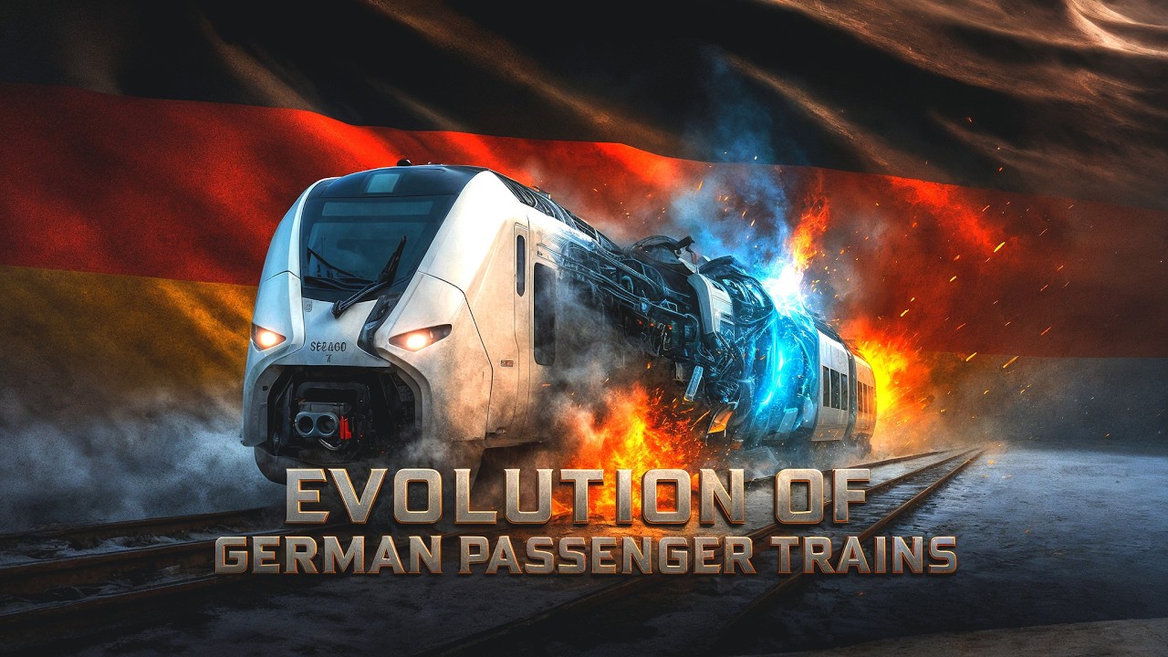 🚆 Evolution of German Passenger Trains | From 1935 to Today | Stunning ...