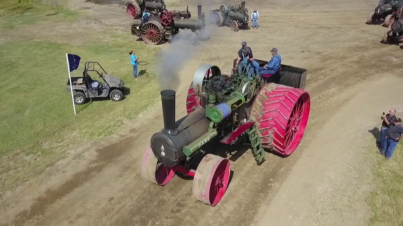 TractorDrone - 150 Case Steam Engine Fly Around - YouTube