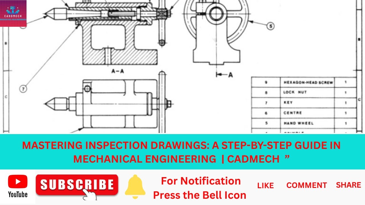 Mastering Inspection Drawings: A Step-by-Step Guide - YouTube