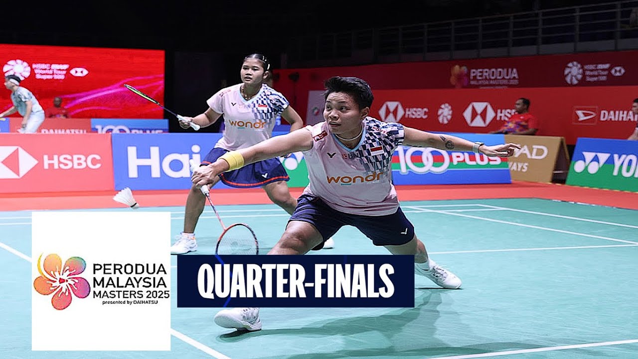 🔴LIVE QF - Apriyani RAHAYU/Febi SETIANINGRUM vs HSU Yin-Hui/LIN Jhih ...