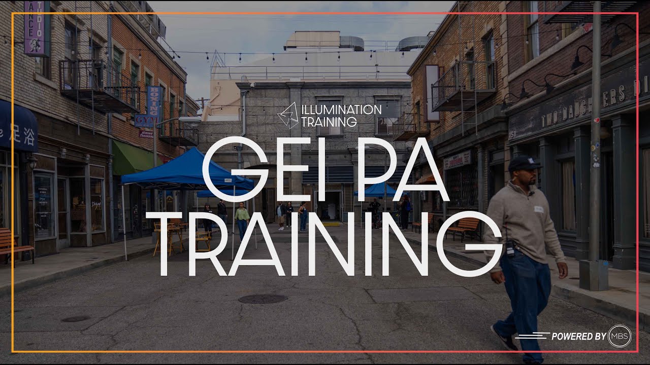 GEI PA Training: Illumination Training - YouTube