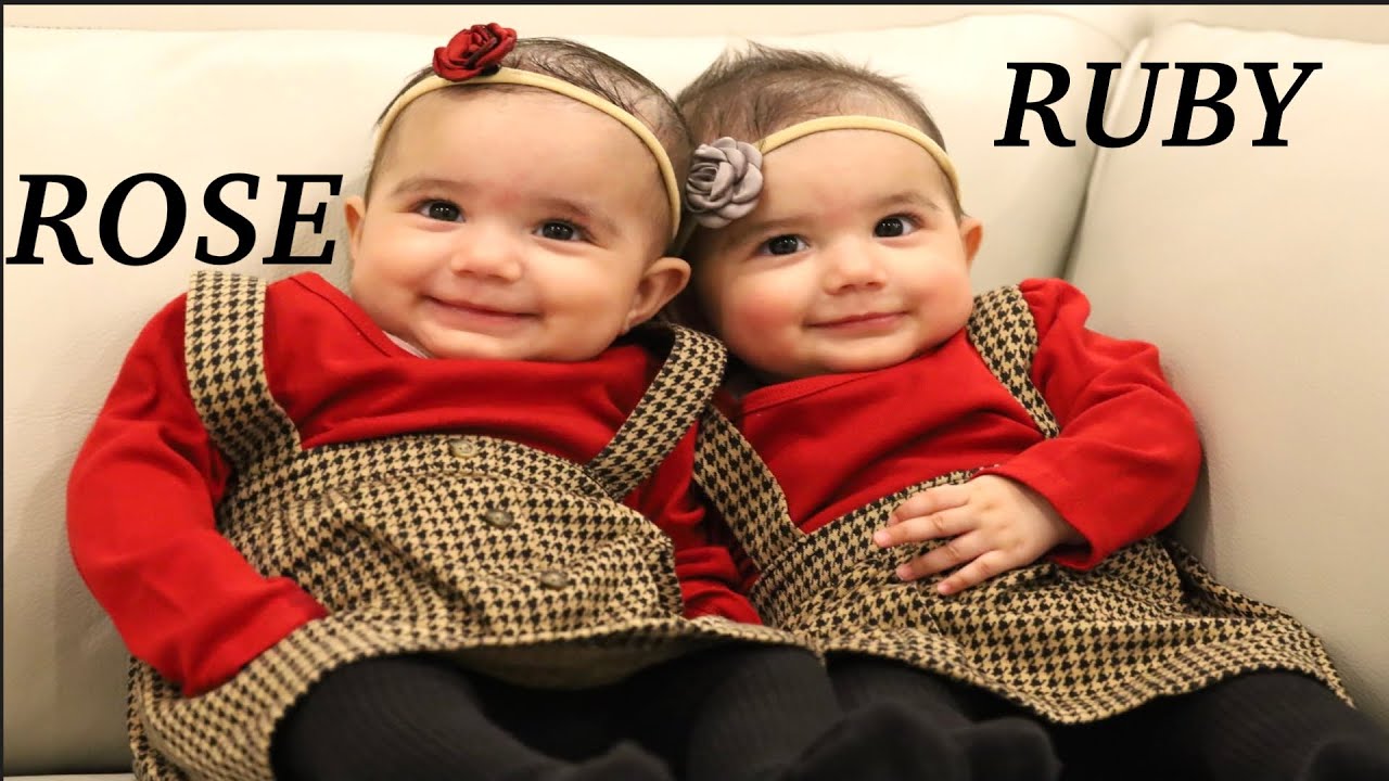 TWIN BABIES (RUBY & ROSE) 😘😘 - YouTube