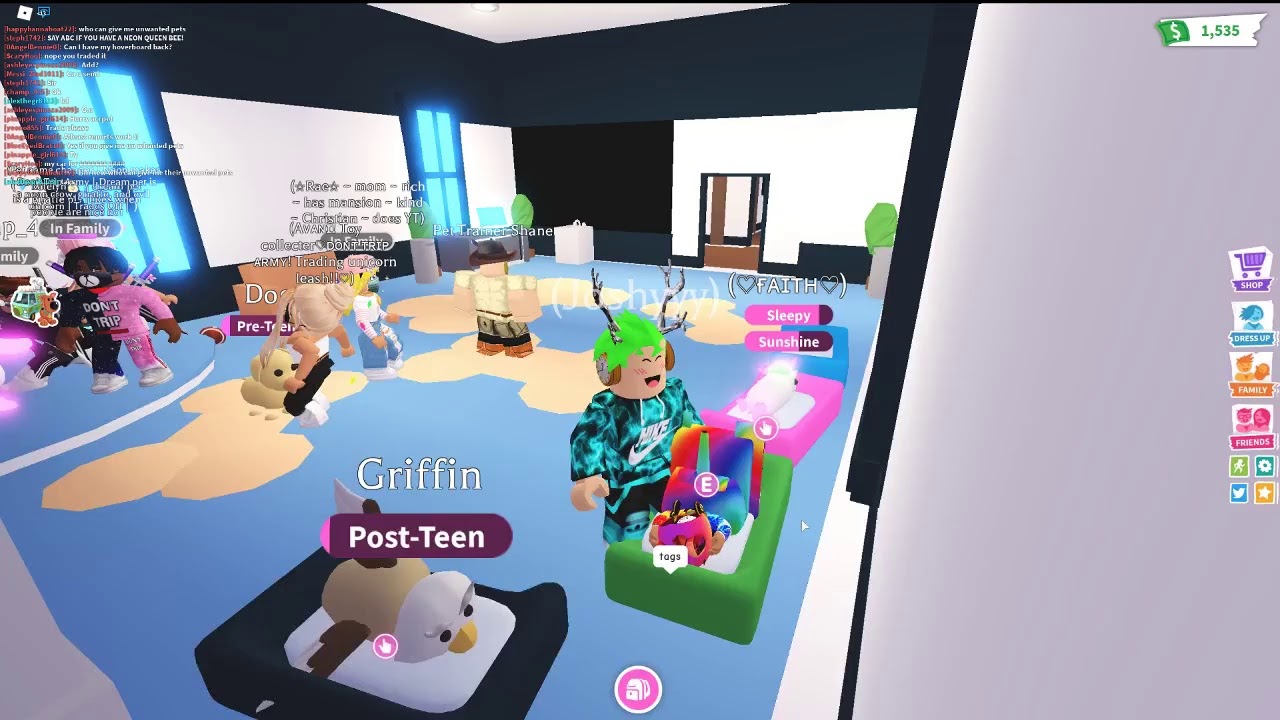 ADOPT ME LIVE!!! RICHEST SERVER EVER!?!??!! - YouTube