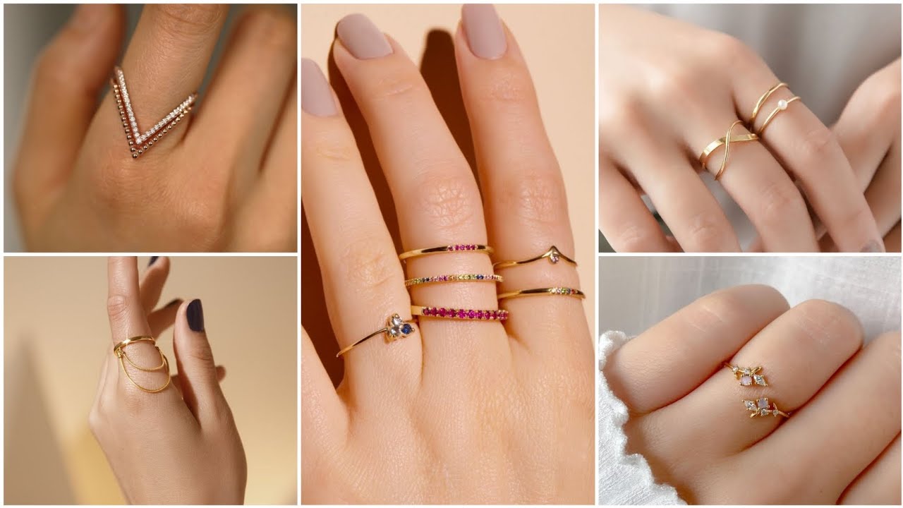 Latest Ring design || minimal ring design collection - YouTube
