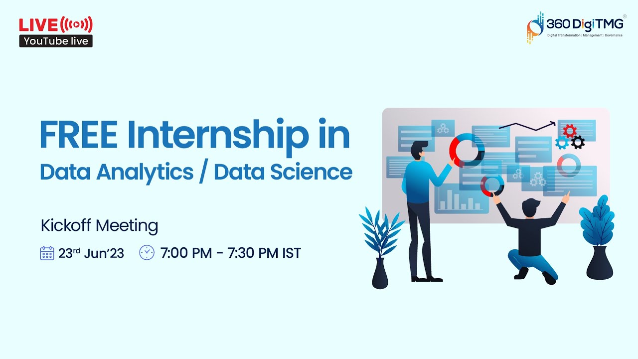 Free Data Analytics / Data Science Internship | Batch 6 | 360DigiTMG - YouTube