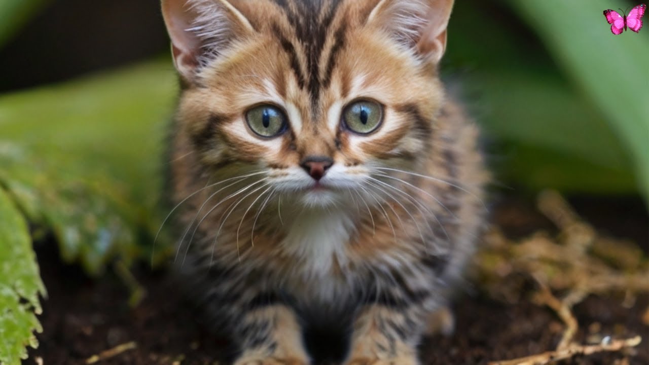 The Mighty Miniature The Rusty Pygmy Cat - YouTube