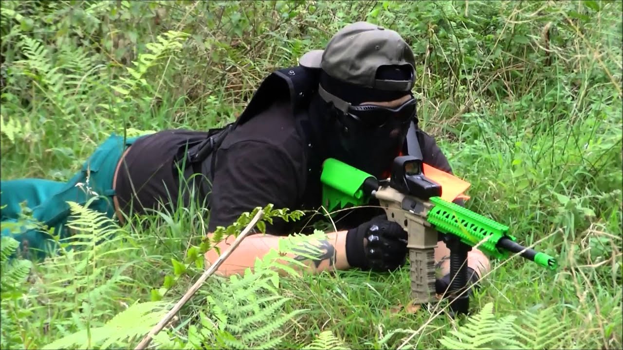 Badlands Airsoft: Airsoft Action Combat Mission - YouTube
