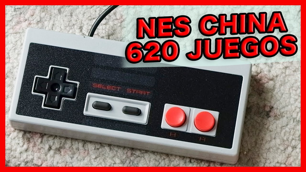 Como es el clon de la NES MINI, video consola china con 620 JUEGOS ...