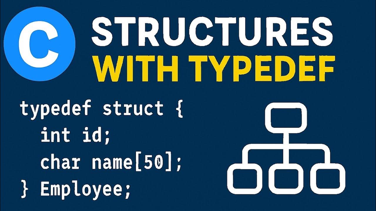 Structures with Typedef in C Programming - YouTube