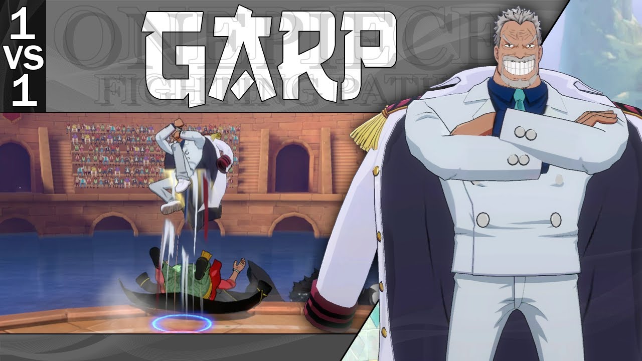 VICEADMIRAL GARP 1VS1 GAMEMODE #1 - One Piece Fighting Path - YouTube