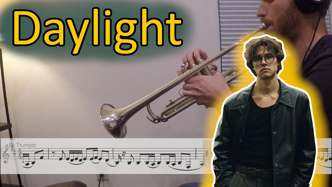 Daylight - David Kushner (Trumpet Cover) - YouTube