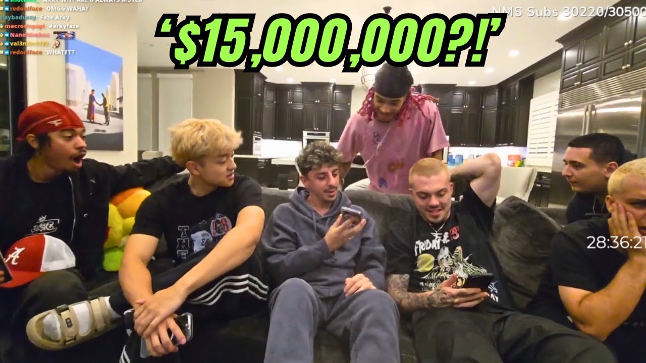 FaZe Reveal Their EARNINGS.. (ft. FaZe Rug, Ron, Jason, Max, Lacy ...