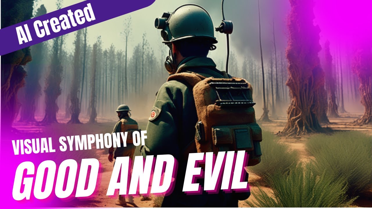 "Asking AI to Create 50 Different The Visual Symphony of Good and Evil ...