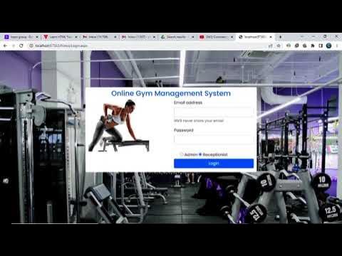 Online Gym Management System Using ASP.Net SQL Server and C#.Net - YouTube