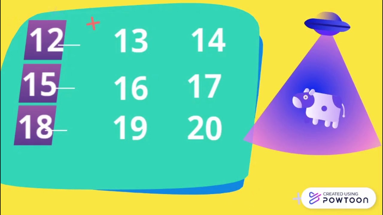 Conteo de 3 en 3 - YouTube