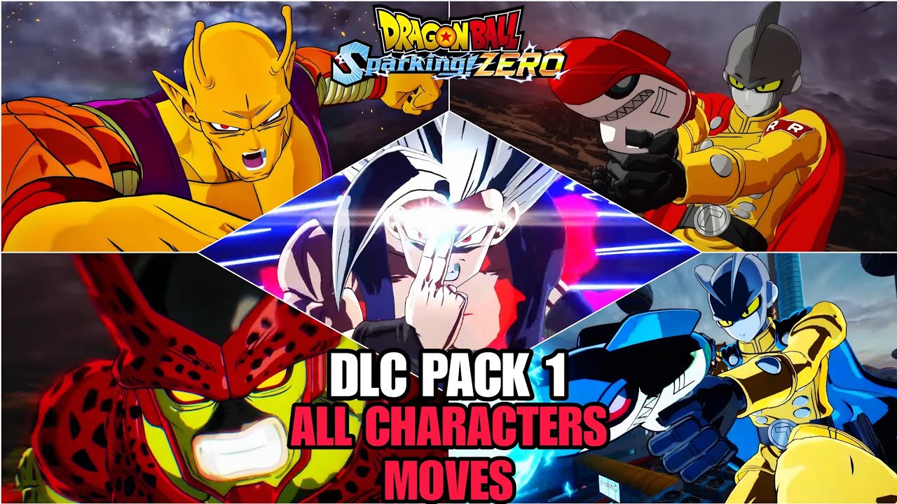 Sparking Zero DLC Pack 1 ALL Characters Movesets Showcase (Specials ...