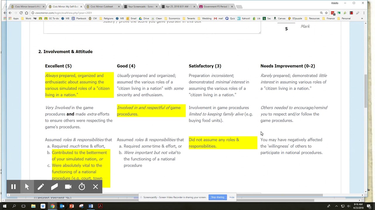 Year End Self Evaluation Form YouTube Year End Self Evaluation Form YouTube