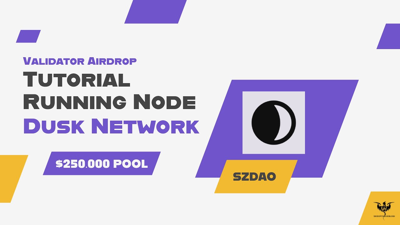 Tutorial Running Node Dusk Network | $250.000 Total! | æthereal - YouTube
