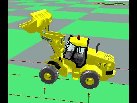 SIMPACK Multibody Simulation (MBS) - Automotive - Wheel Loader - YouTube