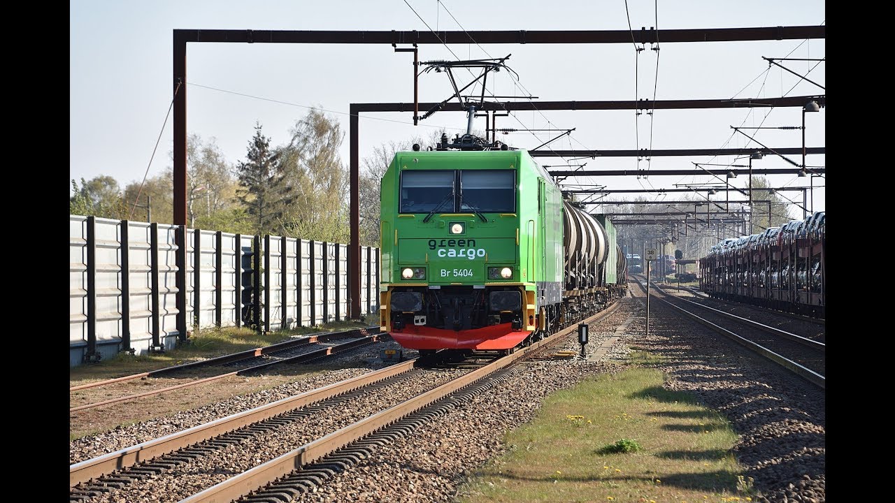 Togklip fra Vamdrup og Tinglev 23. april 2019 - YouTube