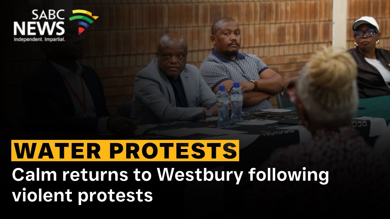 Calm returns to Westbury following violent protests: SABC's Lopang ...