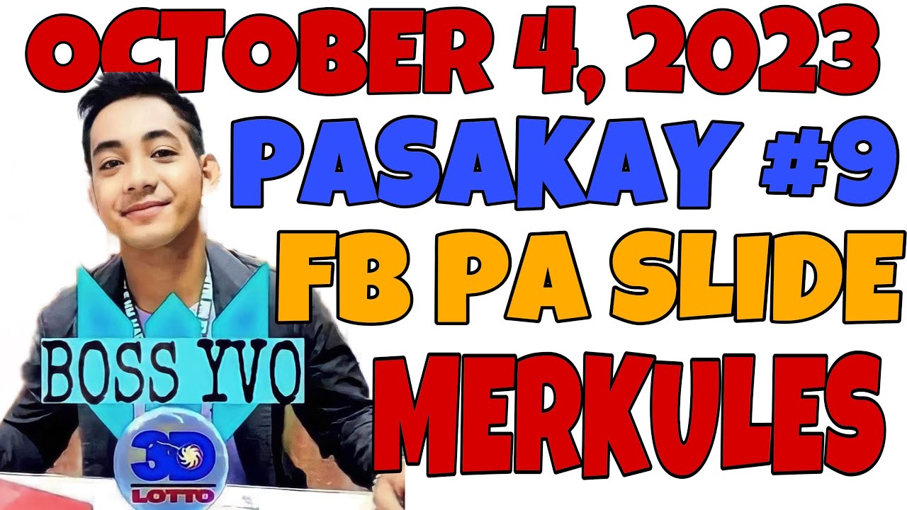 Swertres Pasakay 9 ni BOSS YVO ngayong araw! Sigurado pang malakasan ...