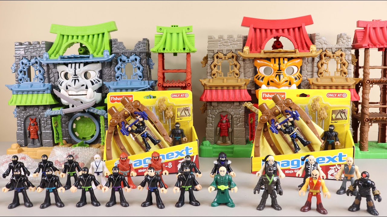 Huge Imaginext NINJA Collection ! - YouTube