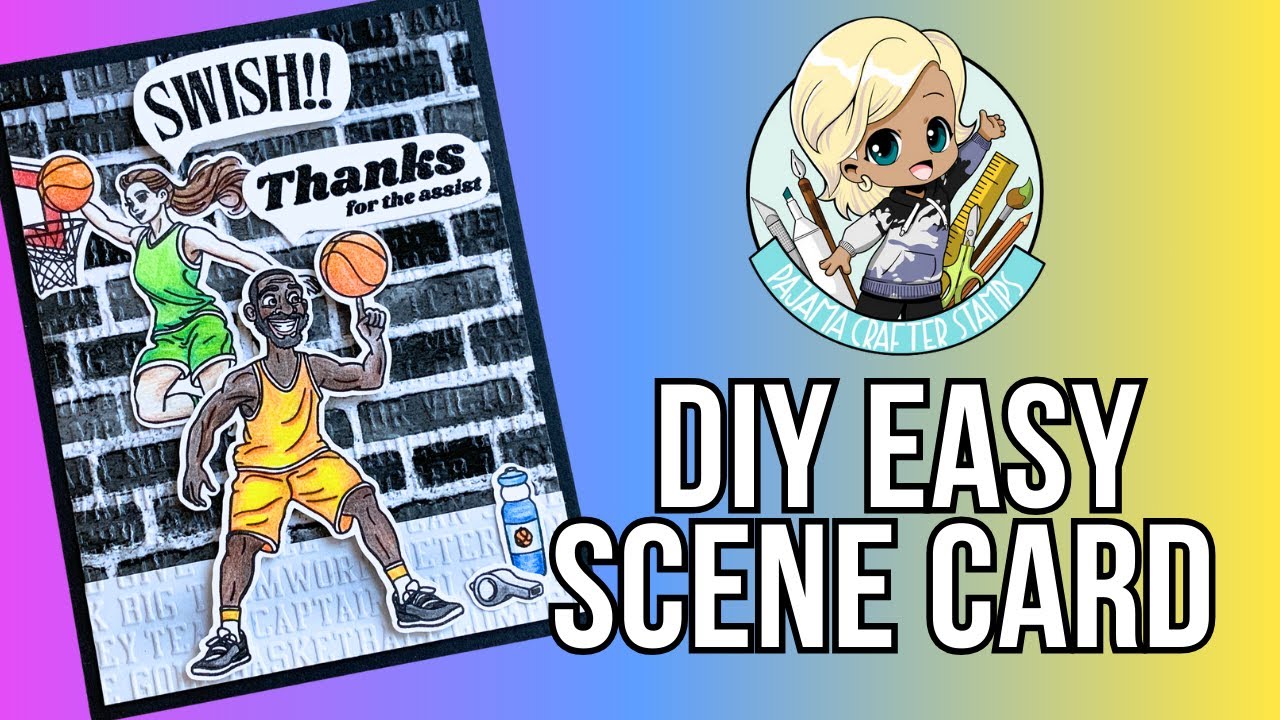 Easy Crafting with Colored Pencils Creates AMAZING Basketball Cards ...