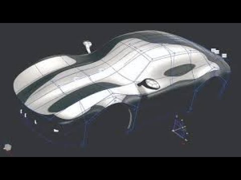 how to design a simple car 3d design in creo 2019 - YouTube