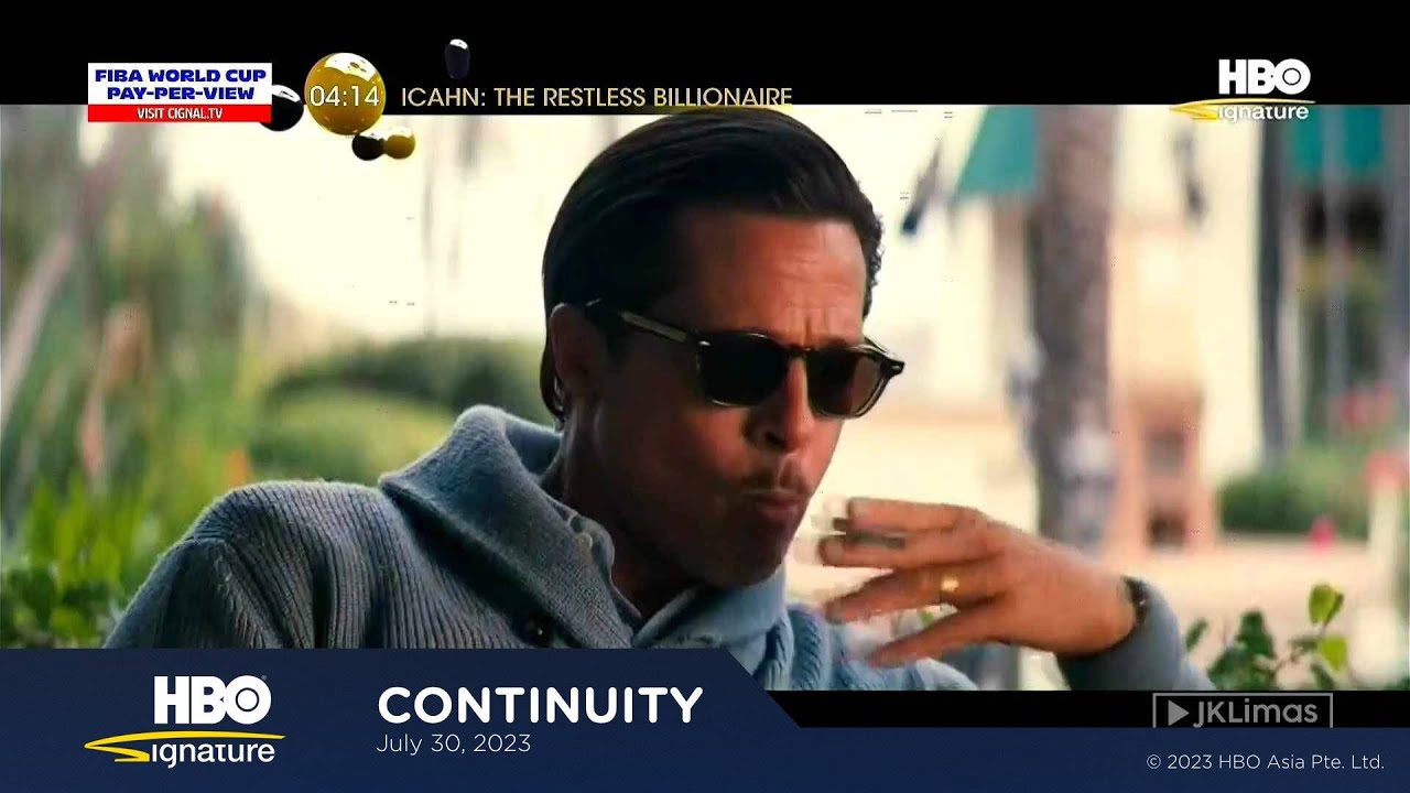 HBO Signature Asia continuity | July 30, 2023 - YouTube