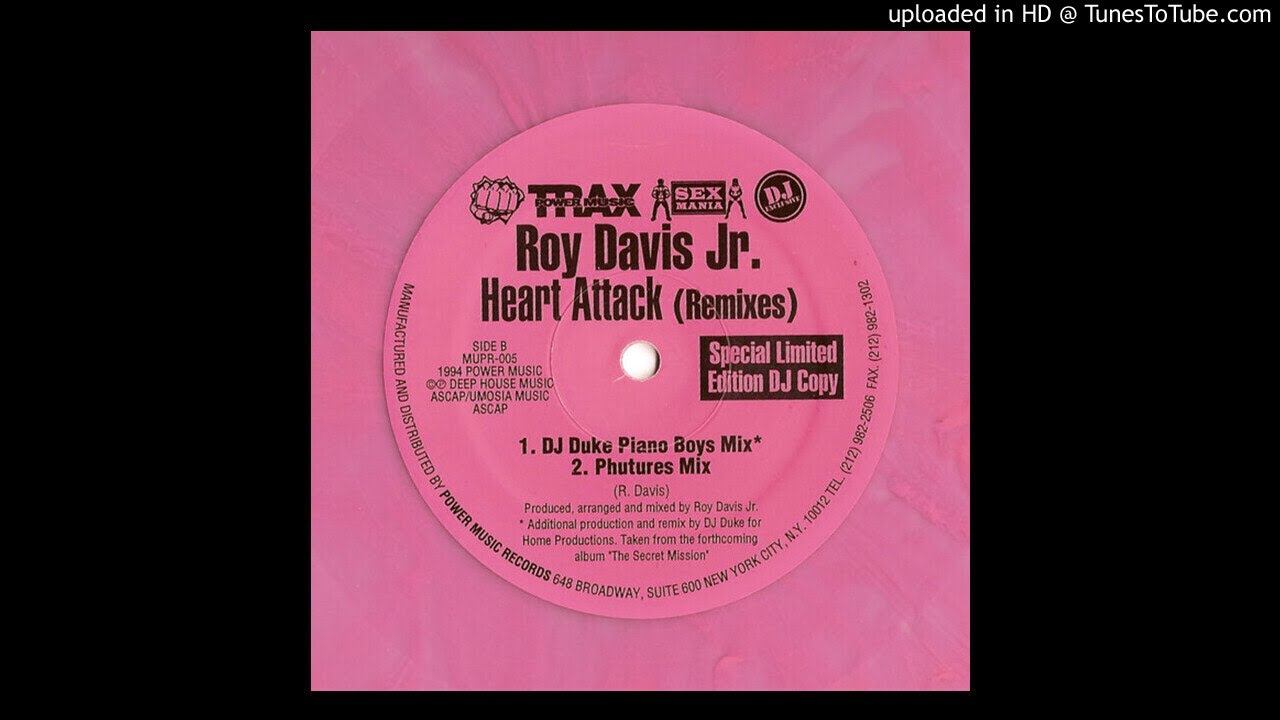 Roy Davis Jr. - Heart Attack (Phutures Mix) - YouTube