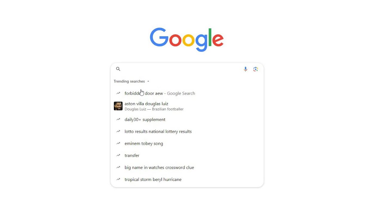 how to remove search suggestions on Google - YouTube