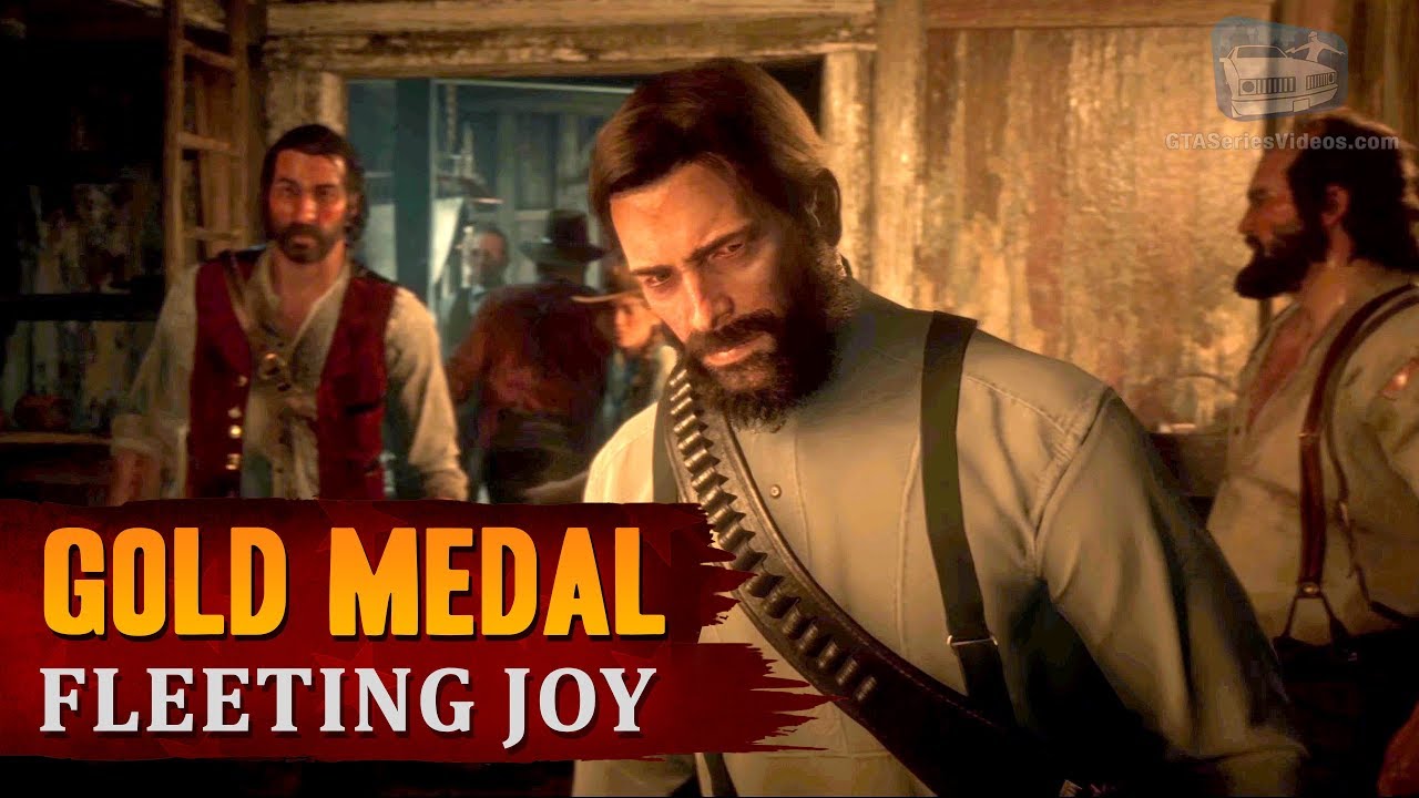 Red Dead Redemption 2 - Mission #64 - Fleeting Joy [Gold Medal] - YouTube