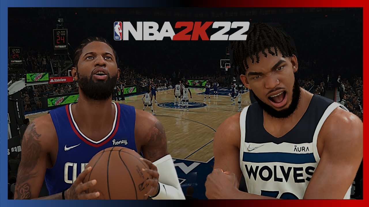 NBA 2K22 | CLIPPERS vs TIMBERWOLVES | 2022 Play-In Tournament - YouTube