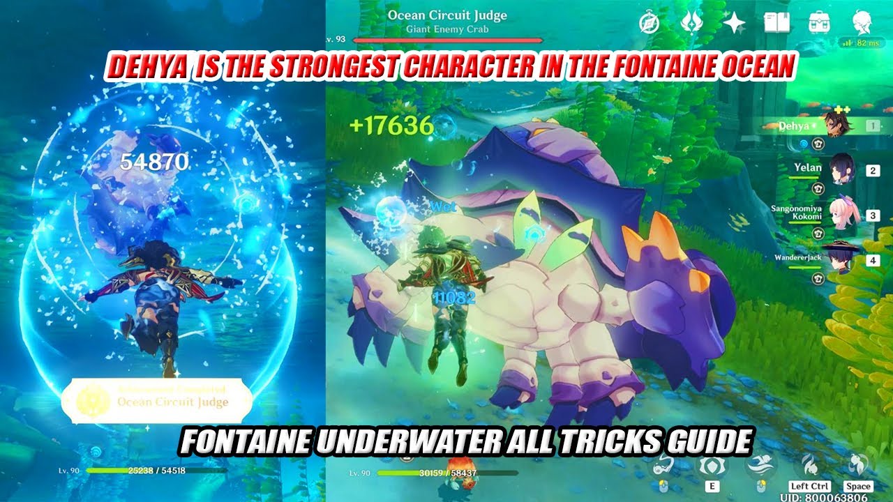 This is Why Dehya is the Strongest Character in the Fontaine Ocean ...