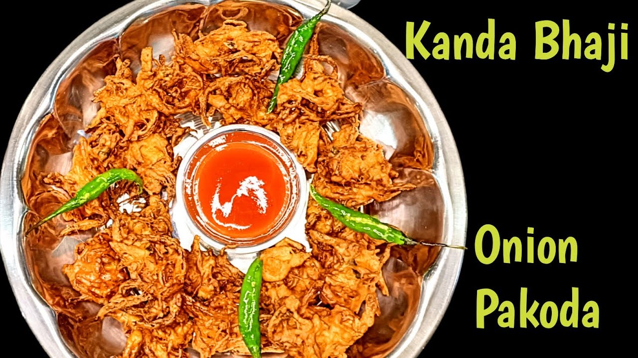 Kanda Bhaji Recipe| Crispy Kanda Bhaji | Street Style Pyaz Ke Pakode ...