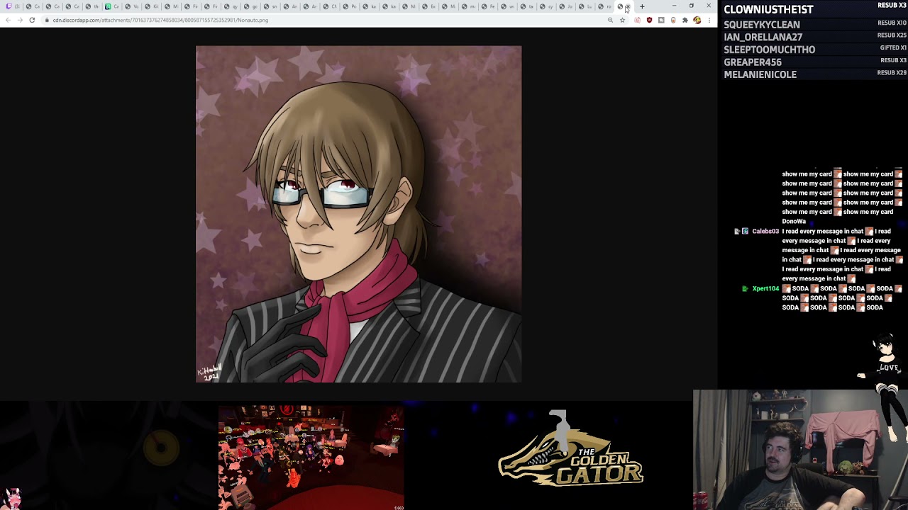 Soda got donowalled for 10 minutes straight on his chat so he entered ...