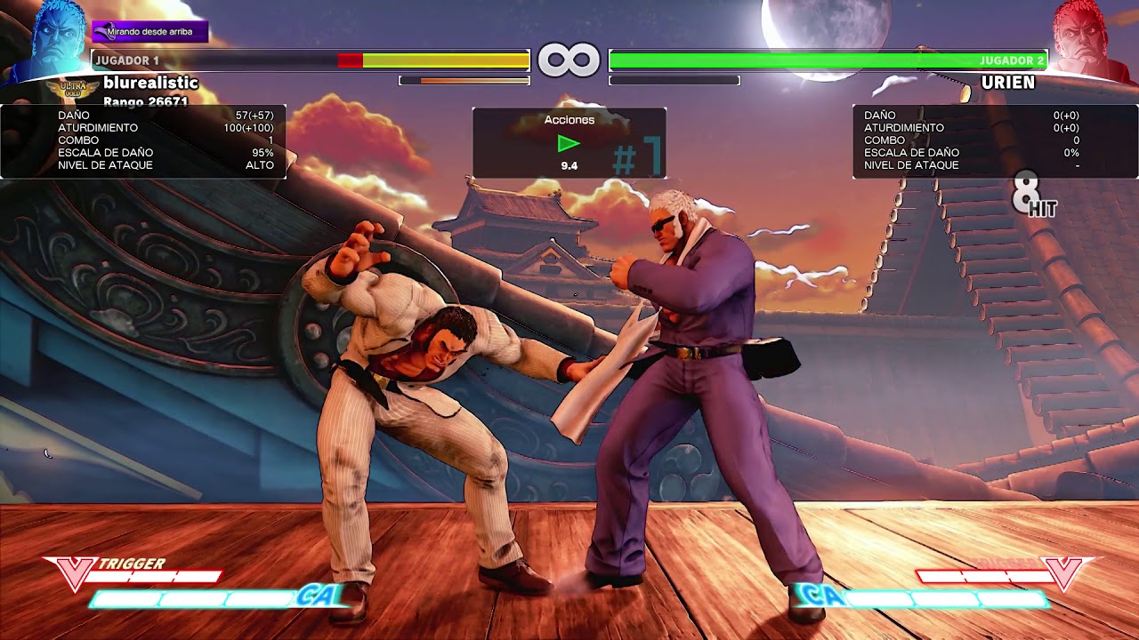 Urien back throw aegis setup - YouTube