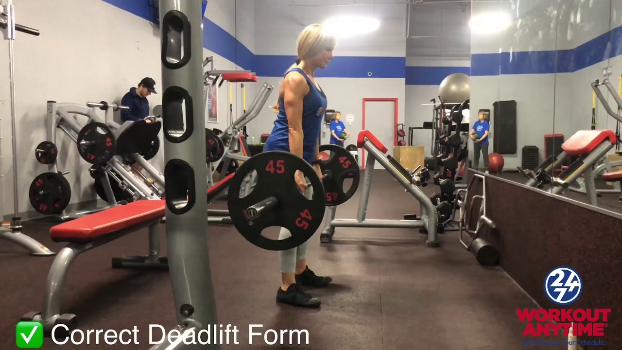 Correct vs Incorrect Deadlift Form - YouTube