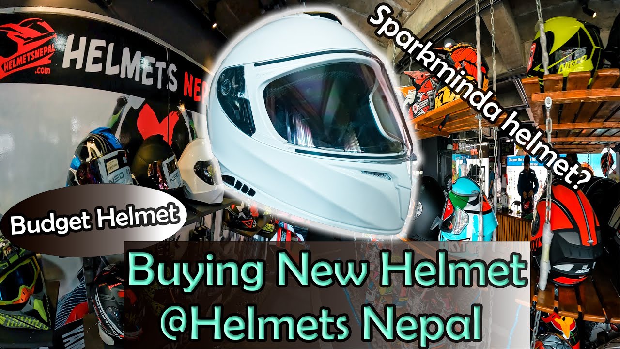 Helmets Shopping at Helmets Nepal with Little Brother@helmetsnepal| Sparkminda| Benelli Tnt300 ...
