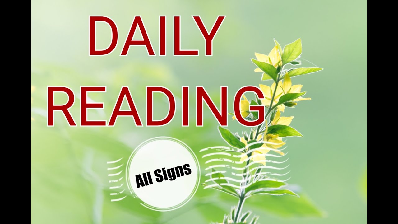 DAILY Reading Sept 14 ALL SIGNS - YouTube