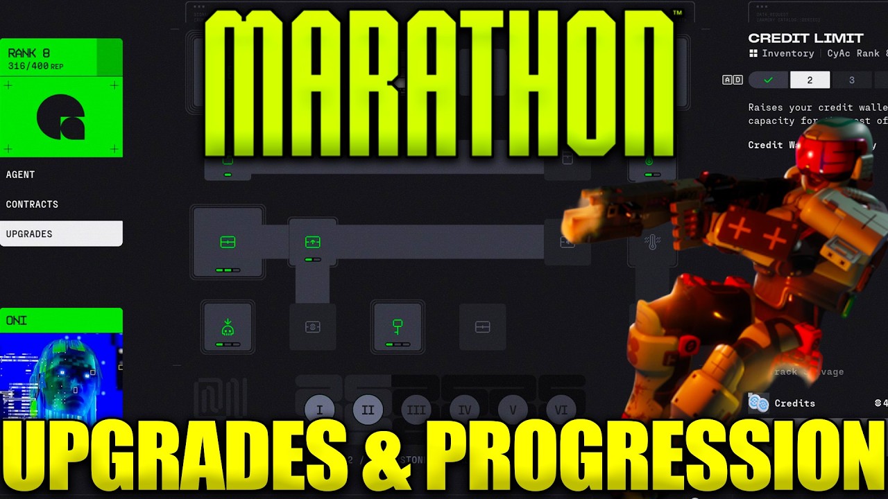 Marathon Upgrades & Faction Contract Progression Guide! - YouTube